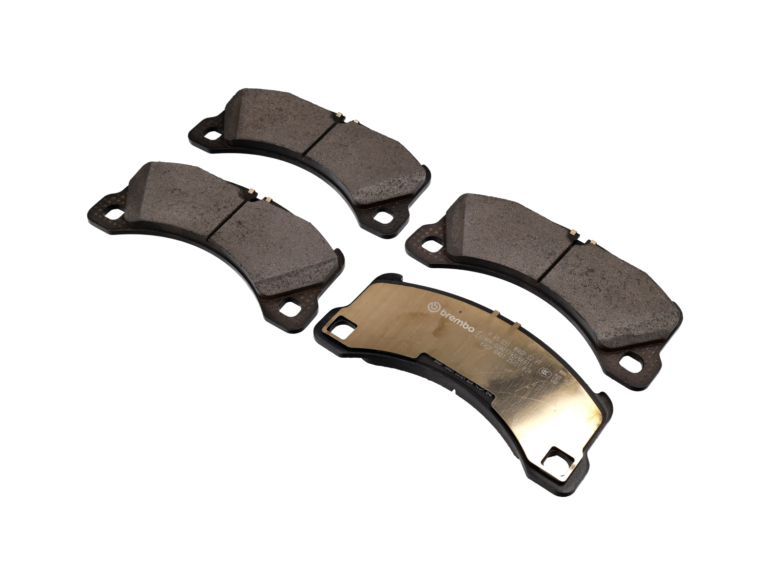 BREMBO P65033 Porsche 971698151AD / 95B698151E Brake Pads FRONT for ...