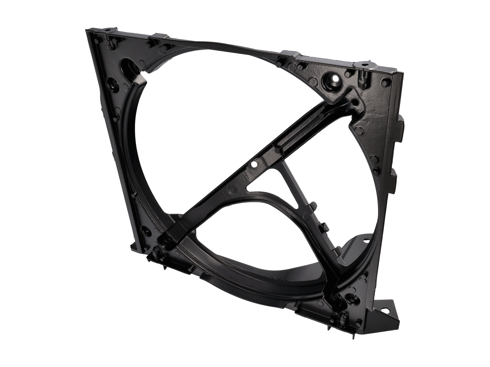 Porsche 992.1 Carrera Radiator fan housing 992121383A 992121384A ...