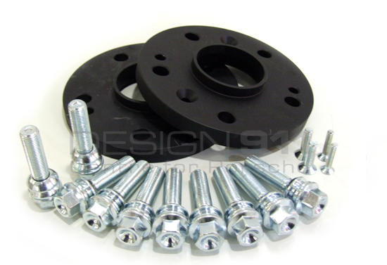Wheel spacers 16mm + 10 Bolts Porsche PCD 5x130 stud Pattern ...