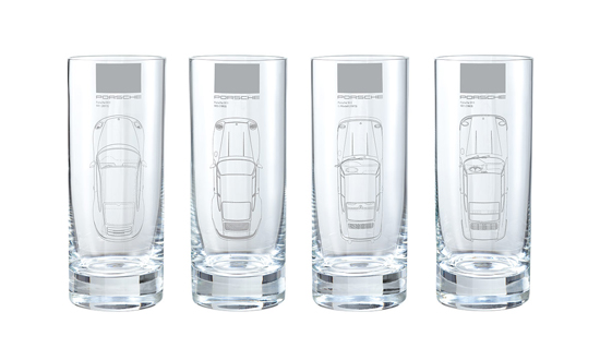 Porsche Long Drin Glass Set WAP0502600E - WAP0502600E | Design 911