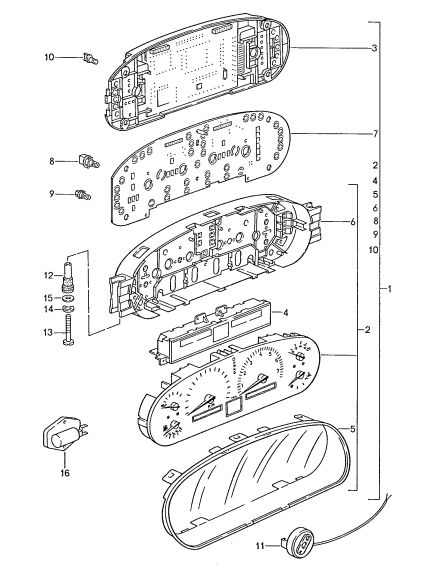 Buy Porsche 928 (1978-1995) Instruments | Design 911
