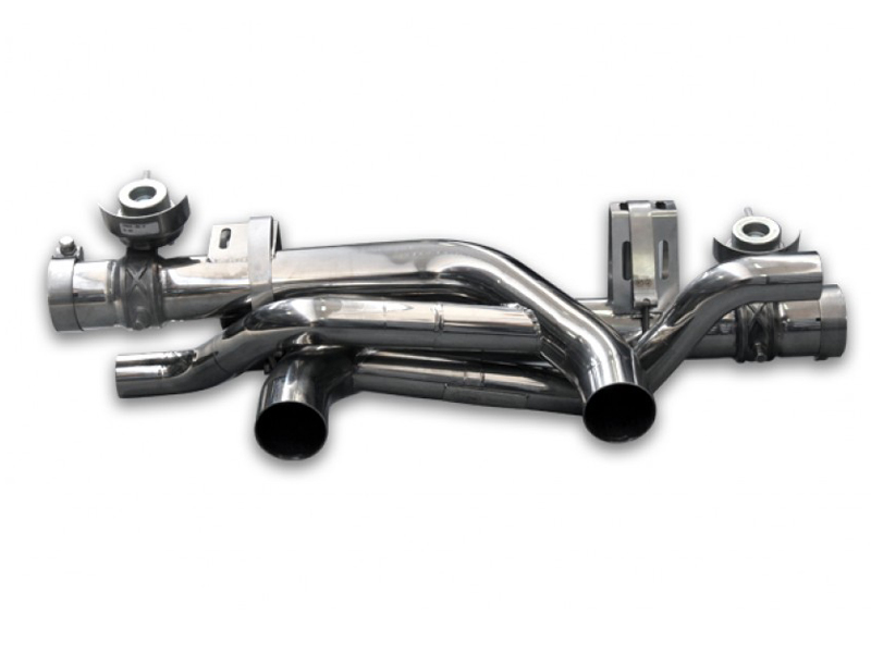 Sports exhaust muffler Porsche 991.2 2017-2019 - TSPO991T16.003.A ...