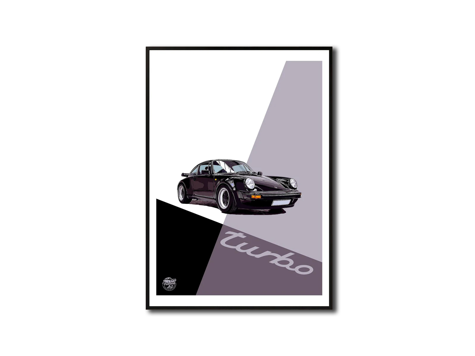 Porsche 911 930 Turbo poster in Black frame Fueled.Art - FA911930T1612 ...