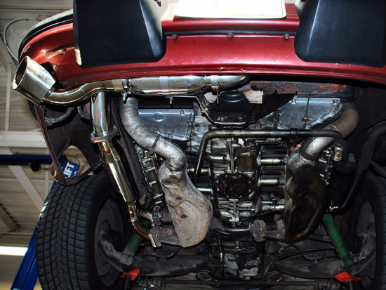 Fabspeed Supercup Exhaust Box Porsche 911 1977-89 FSPOR911SCUPS30 ...