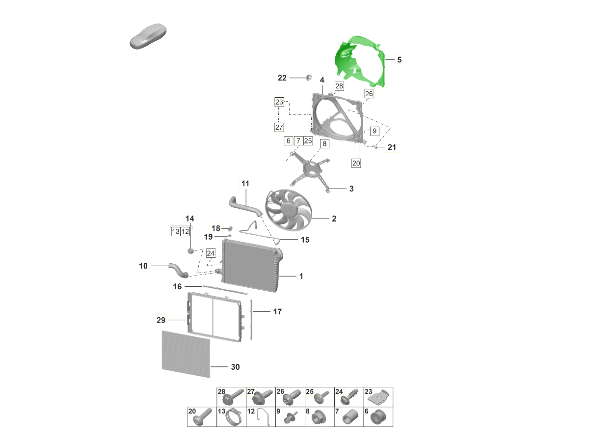 Buy Porsche 992 (911) MK1 2019-2024 Water / Coolant Radiators | Design 911