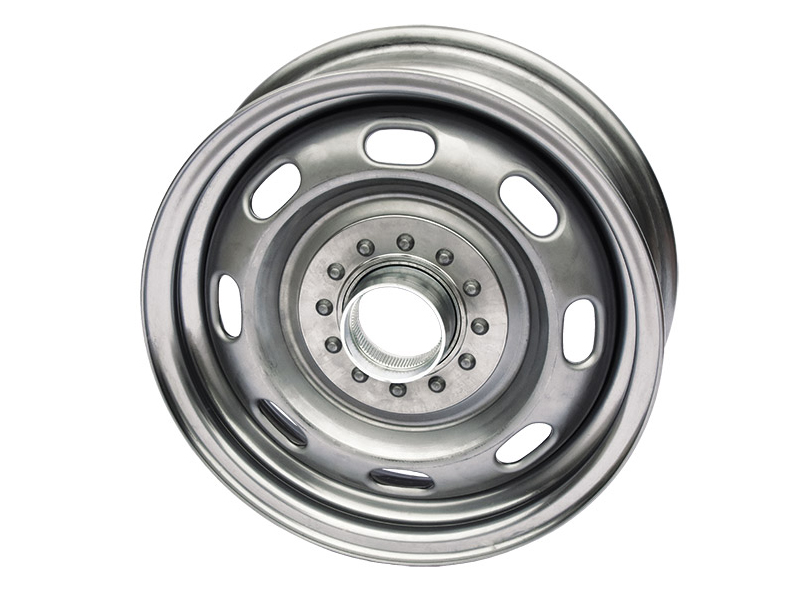 Porsche 356A 356B 15" Steel wheel Chrome - 356ZVFR45X15 | Design 911