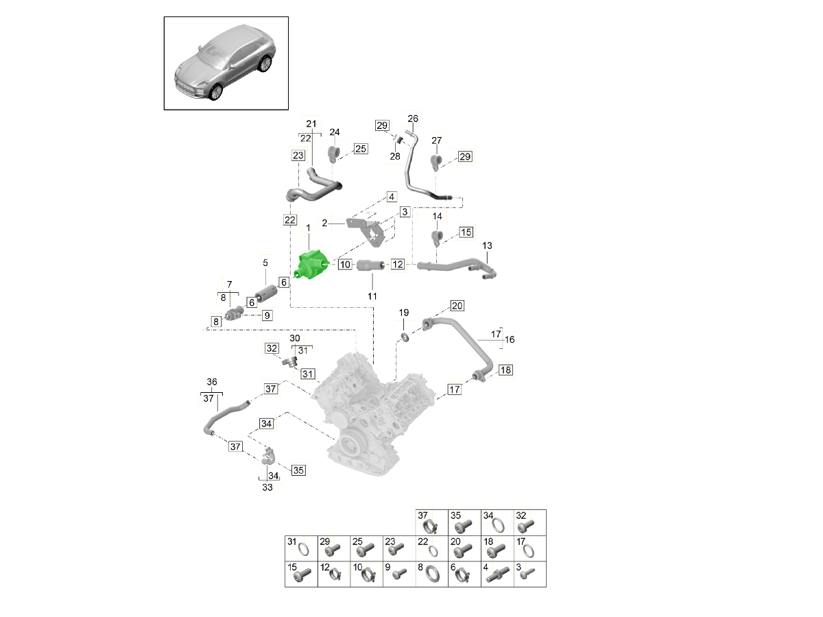 Porsche water pump | Design 911