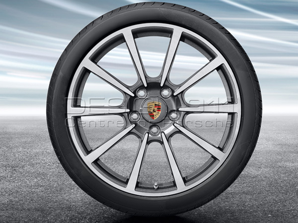20" 'Carrera Classic' Alloy Wheels & Tyres Original Porsche 99104460348 ...