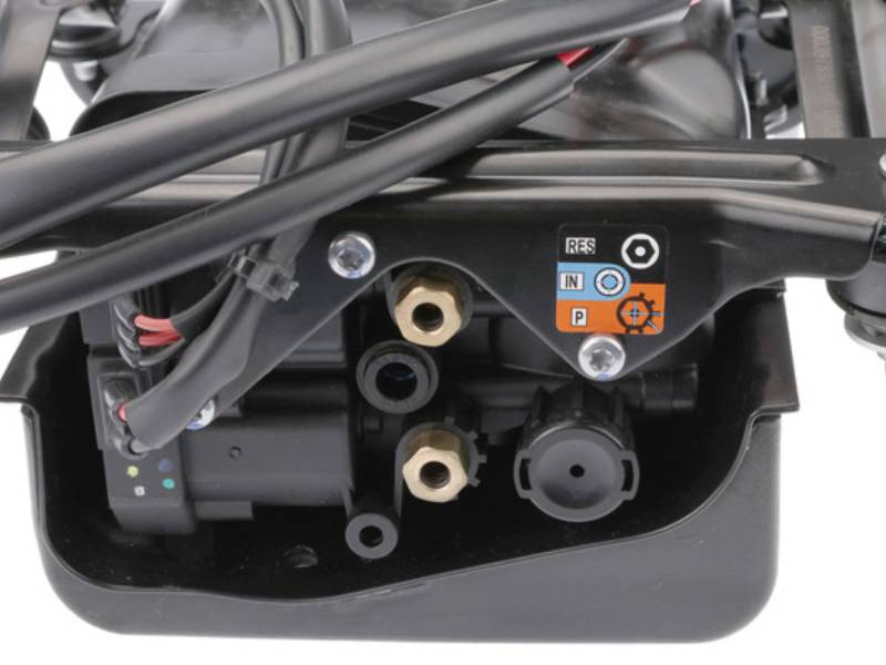 Air suspension level adjustment compressor. Porsche 970 Panamera ...