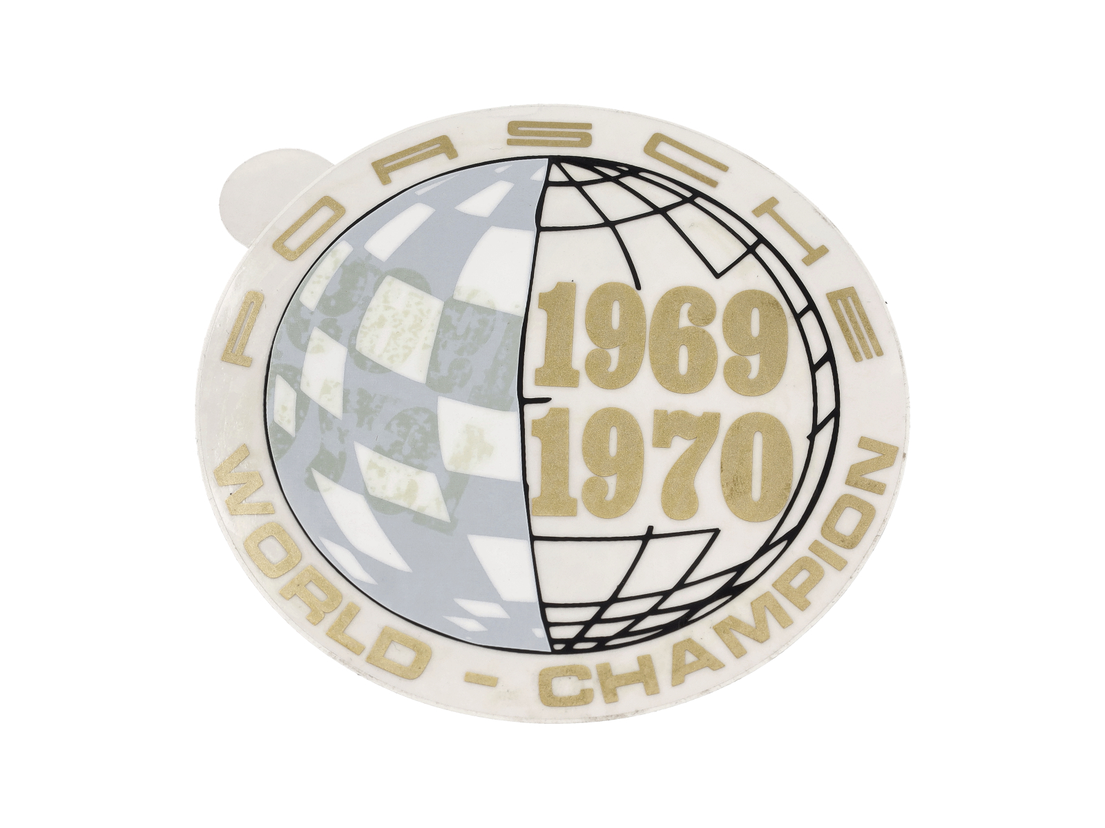 World Champion 1969 1970 Window Sticker 91170110321 - 91170110321 ...