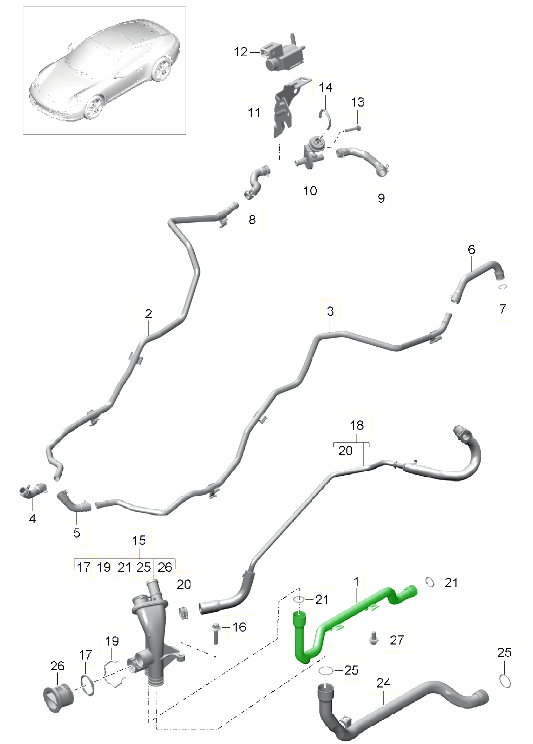 Buy Porsche Boxster 986/987/981 (1997-2016) Boxster Spyder 3.8L 2016 ...