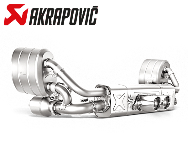 Akrapovic Evolution Line Titanium Exhaust for Porsche 911 GT3 (991 ...