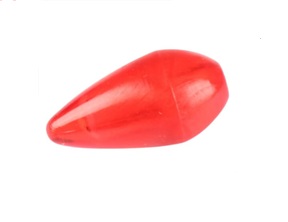 Red antenna tip Hirschmann. Porsche 356 / 356A / 356B / 356C ...
