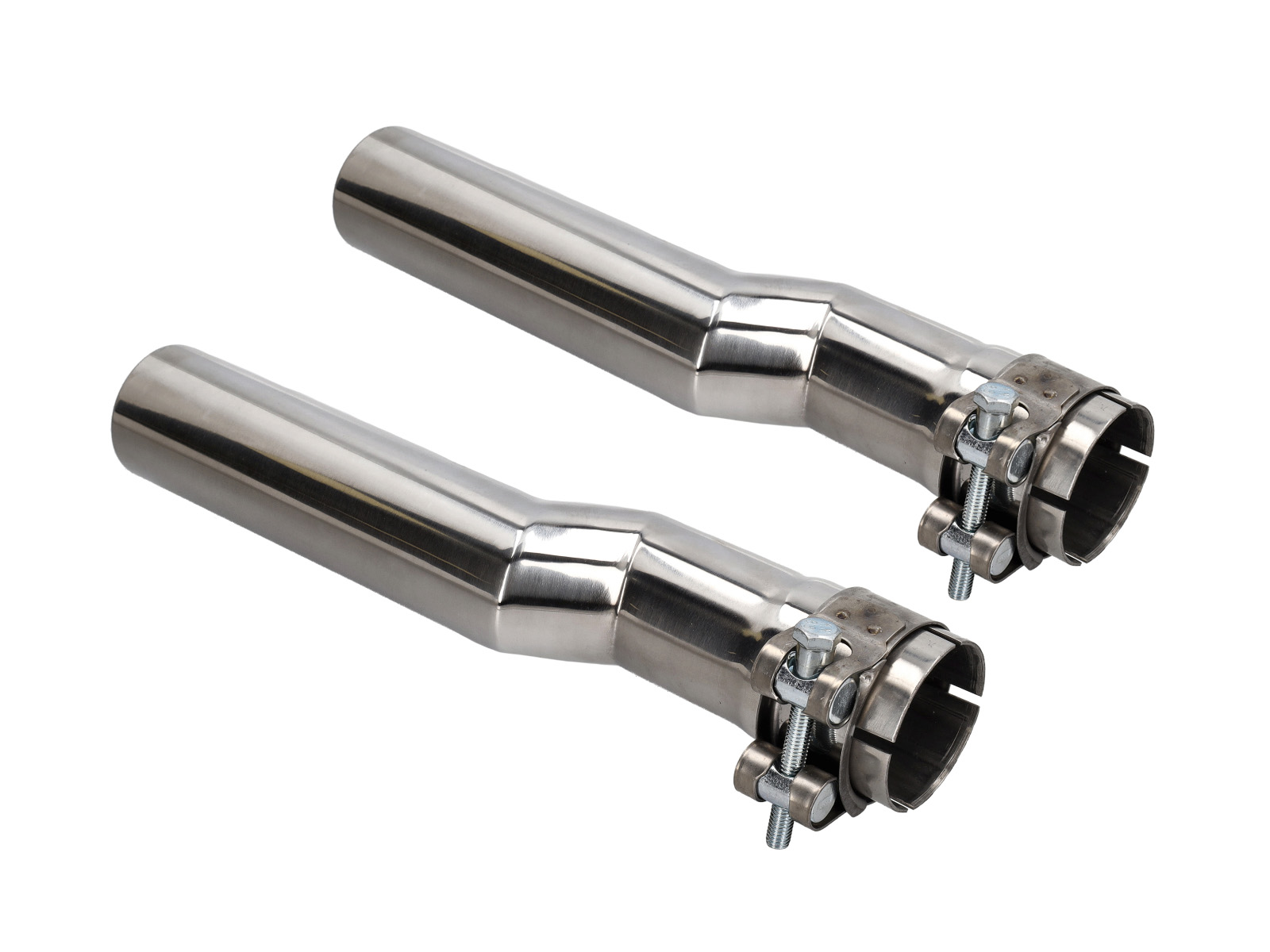 Offset Sport tailpipe trim kit stainless steel. Porsche 356 Pre A ...