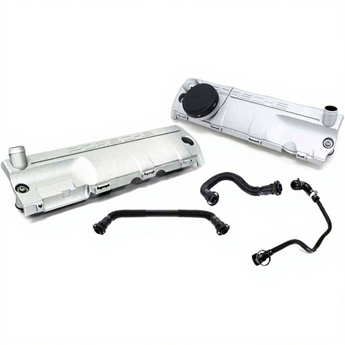 Engine Crankcase Breather Kit Porsche 957 Cayenne S / GTS 4.8L 2009 ...