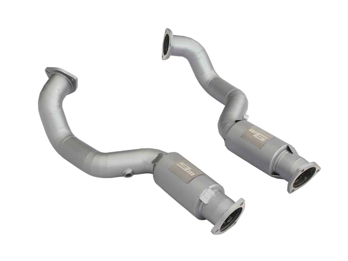 Titanium Ceramic-Coated Resonated OPF Delete Pipes for Porsche 718 ...
