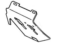 Porsche 911 Pedal floor board Passenger Side 90555106226 - 90555106226 ...