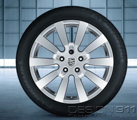 20" Cayenne SportDesign II Summer Alloy Wheels & Tyres Original Porsche ...