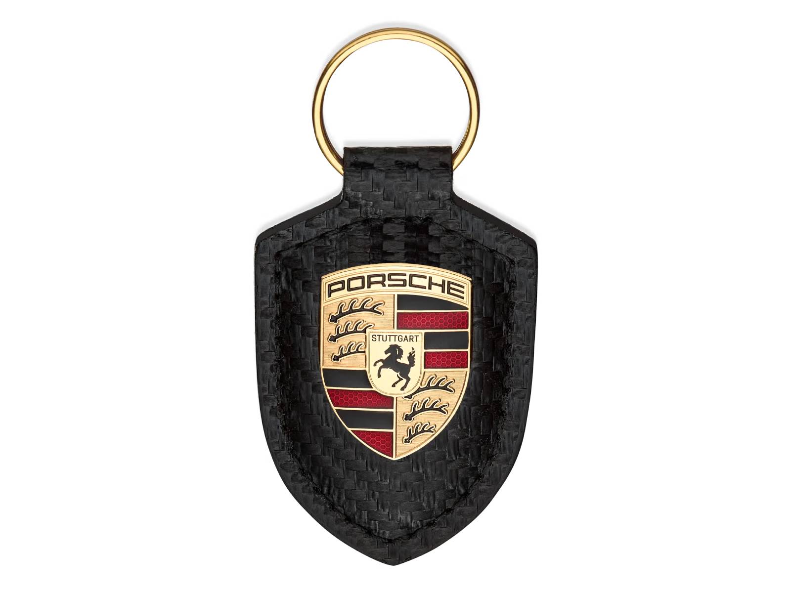 Porsche Crest Key Ring – 25Y Porsche Carrera GT, Black. WAP0500620T0WS ...