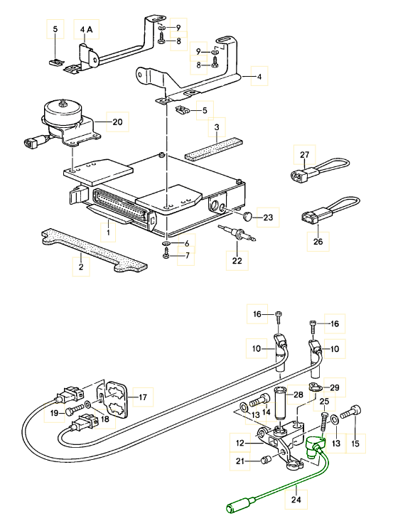Buy Porsche 924 (1977-1988) Speed / Reference / Knock Sensors | Design 911