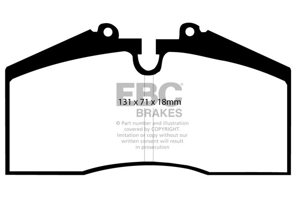EBC RP-1™ Racing Brake Pads | Design 911