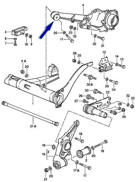 Rear Trailing Arm Bush Powerflex PFR57-222 - PFR57-222H | Design 911