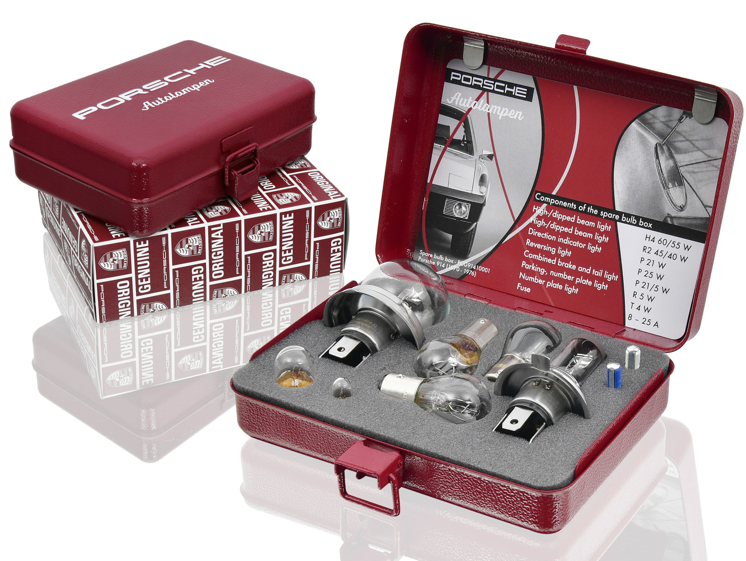 Original Porsche PCG91410001 Spare light box for Porsche 914 ...