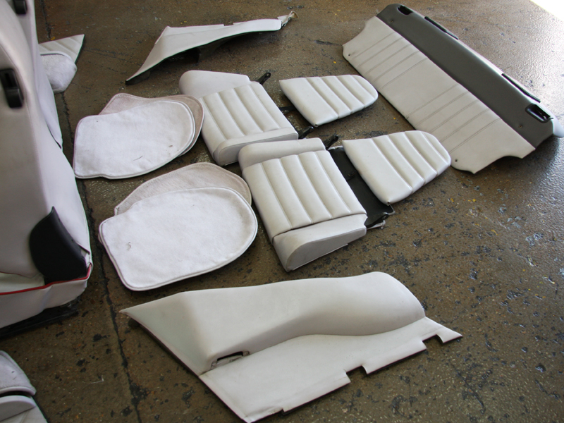Used Interior in cream for Porsche 964 - INTERIOR964 | Design 911