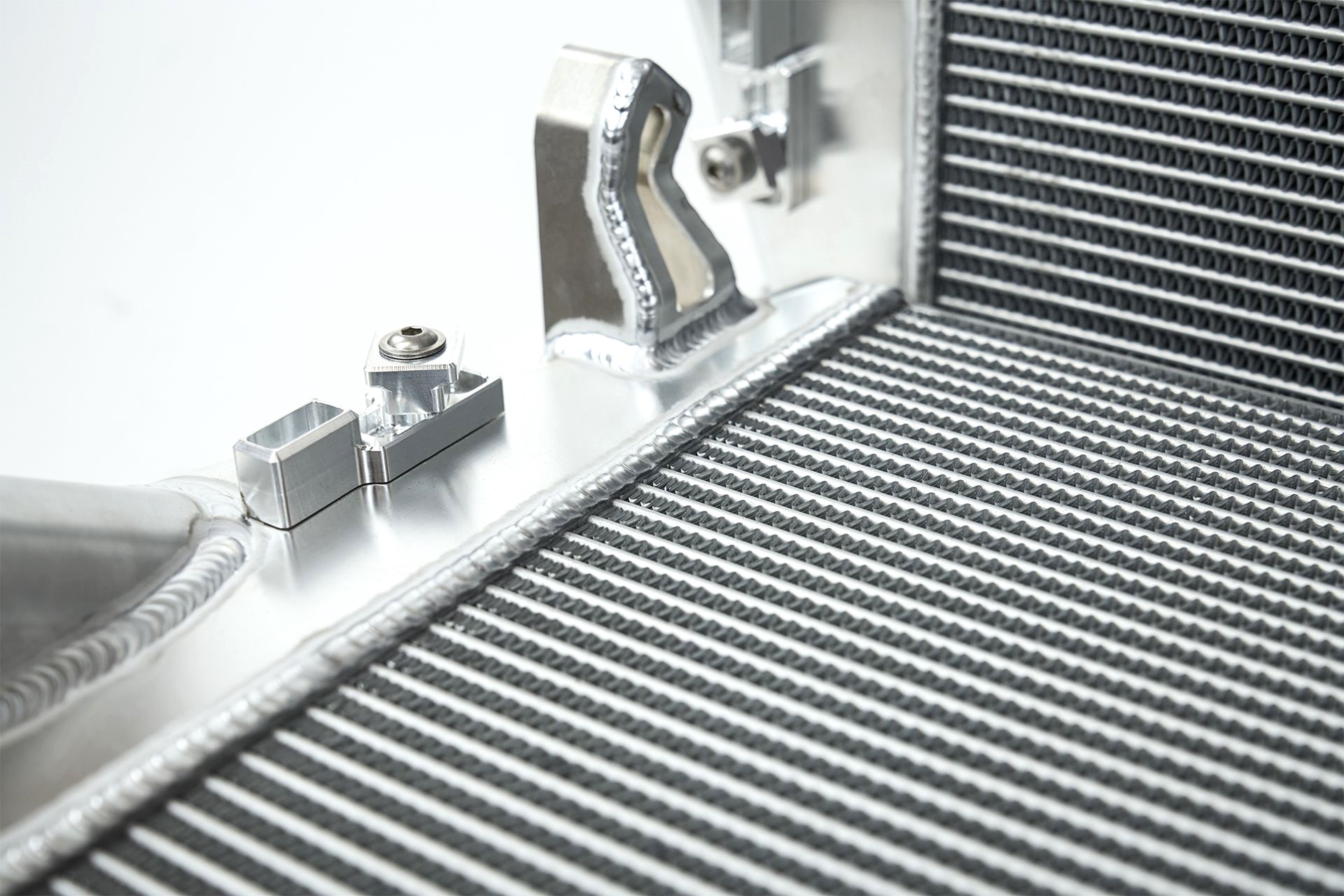 High performance aluminum finish intercoolers. Porsche Cayenne turbo ...