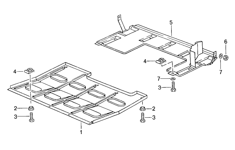 Porsche 944 Front Engine Undertray 94450416704 - 94450416704 | Design 911