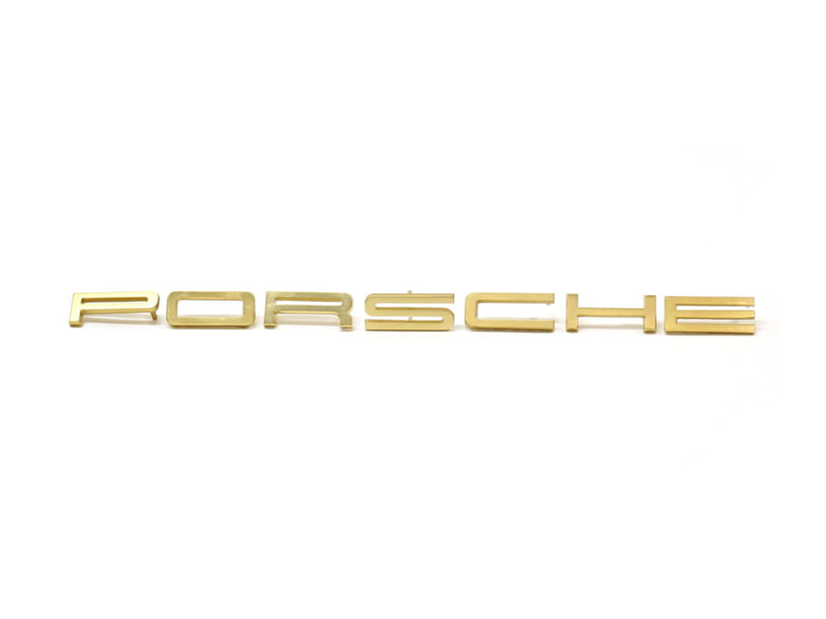 PORSCHE Gold Badge for Porsche 911 1966-73 - 90155930122 | Design 911