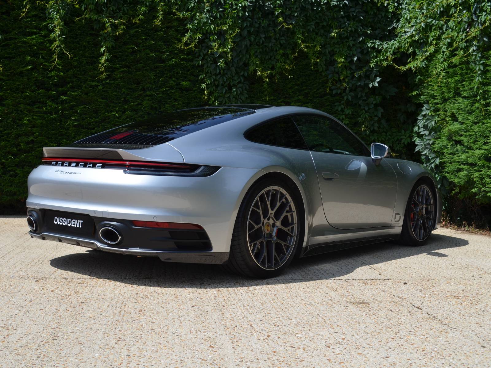 Rear ducktail spoiler carbon fibre. Porsche 992 Coupe 992827952G2X ...