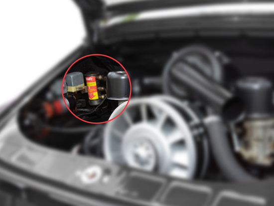 Porsche 911 Bendix fuel pump sticker 91170101700 - 91170101700/1 ...