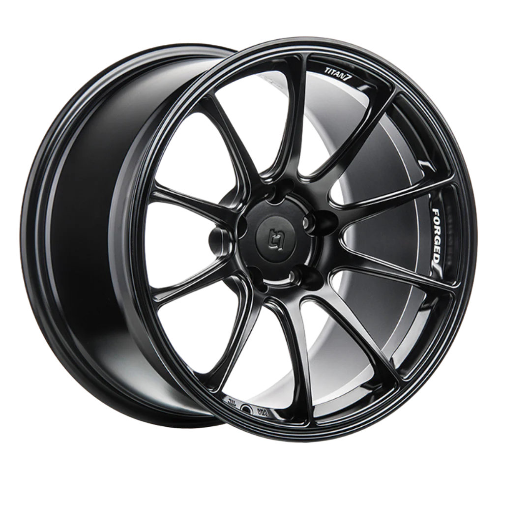Titan 7 Forged T-R10 10 Spoke Alloy Wheel Set Satin Titanium 21 ...