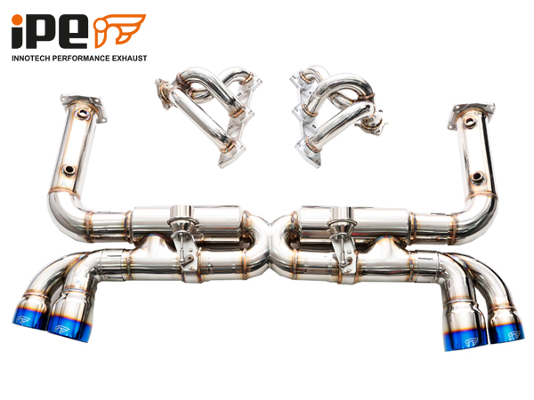 Porsche 996 Turbo iPE Full Exhaust System 0P996T-BVN0T-1 - 0P996T-BVN0T ...