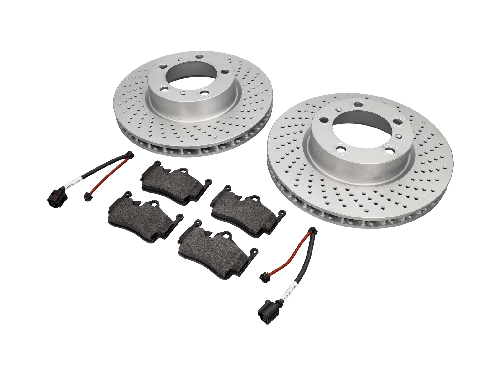 FRONT Brake Pads and Brake Disc Package Porsche 718 - BRAKEKIT718.R.ABS ...
