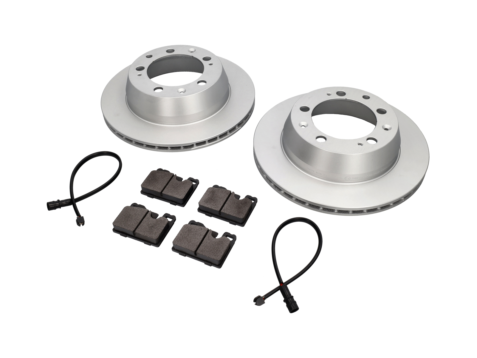 Rear Brake pads and brake disc package. Porsche 944 Cars without ABS ...