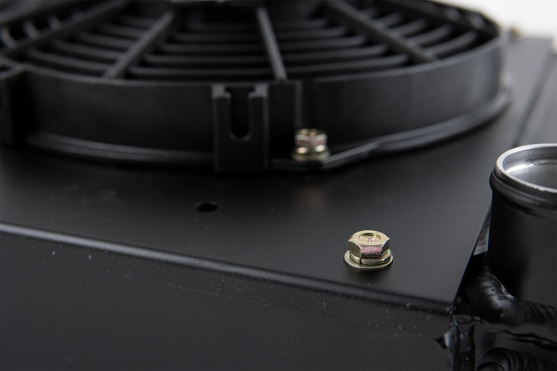 Aluminium radiator, fan and fan shroud kit. Porsche 944 / 944 turbo ...