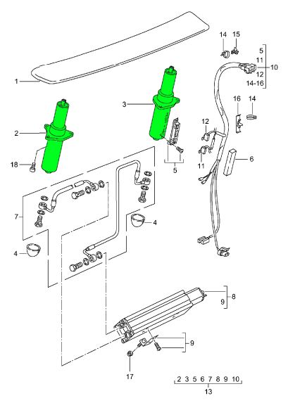 Buy Porsche 996 (911) (1997-2005) 996 TURBO 2000-05 Rear Spoilers ...
