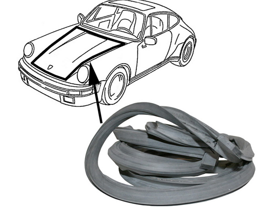 Original Porsche 95851161101 Engine bay seal for Porsche 958 Cayenne ...