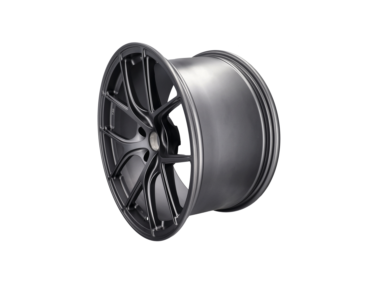 Titan 7 Forged T-S5 Split 5 Spoke Alloy Wheel Rear Satin Titanium 10 x ...