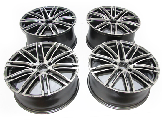 20" STYLE 98B Turbo Alloy Wheels SET OF 4 Porsche 981 Boxster / 981C ...