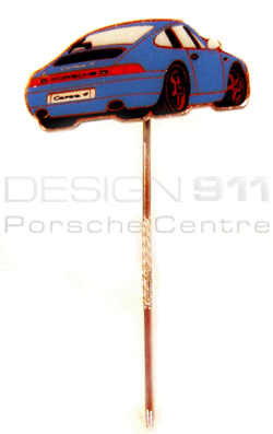 Stick Pin "Porsche 993 Carrera 4" Blue - PIN007 | Design 911